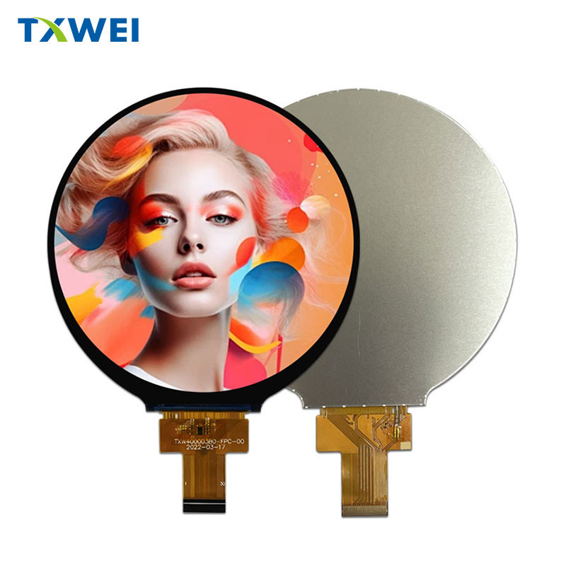 4.0 inch TFT full-color circular display screen full color MIPI ...